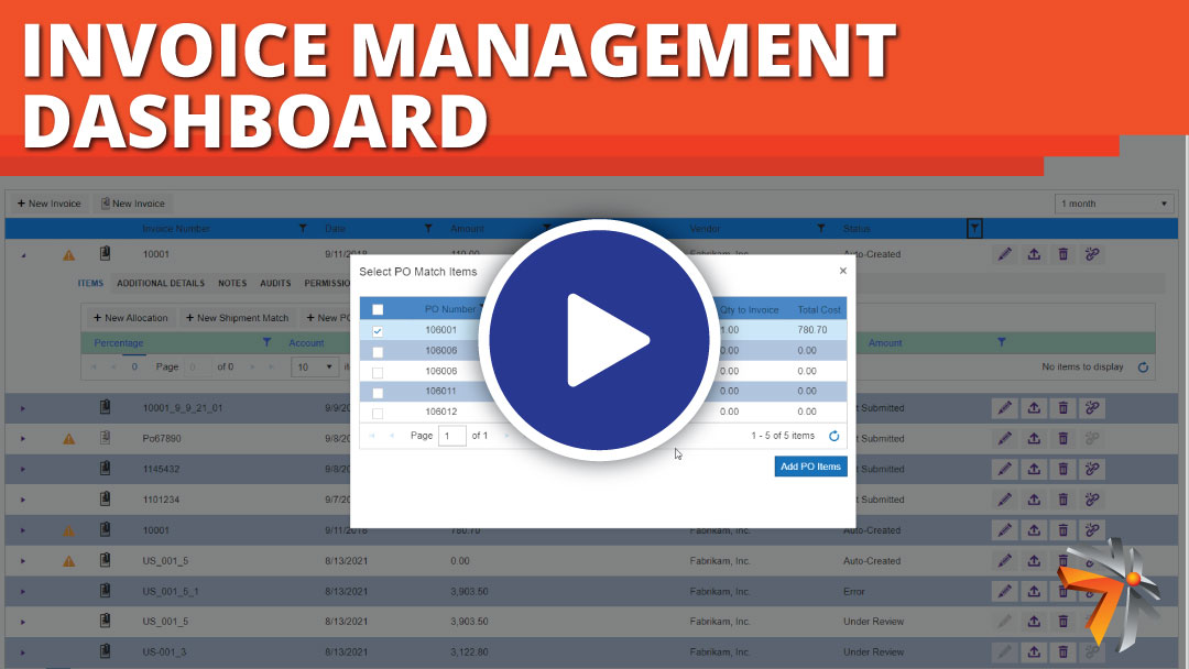 EasyAP365 Invoice Processing Dashboard | DynamicPoint