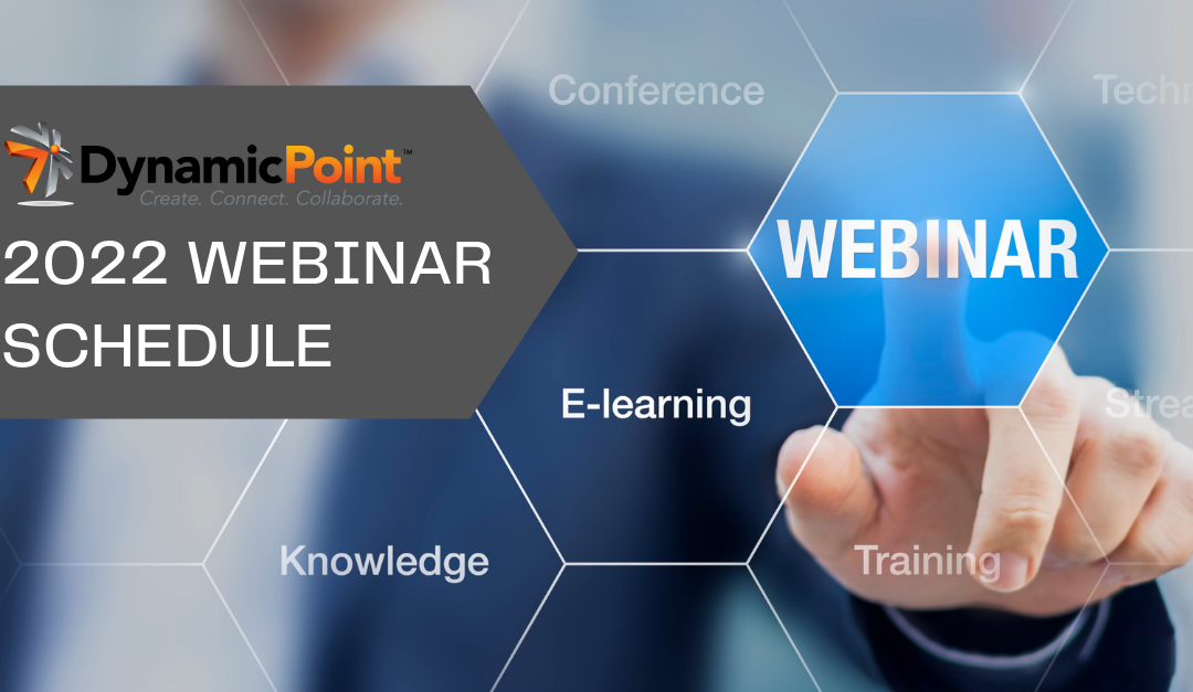 DP- 2022 webinar SCHEDULE | DynamicPoint