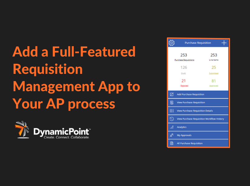 Requisition Management with Power Apps & AP Automation