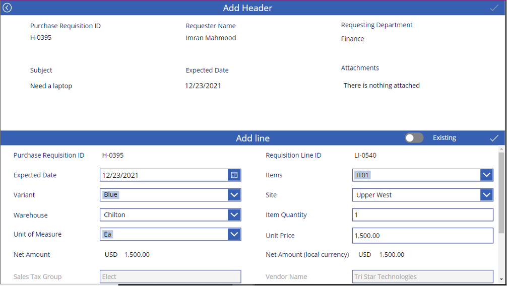 Add Requisition Management to Your AP Automation Process using Power Apps Add Requisition Management to Your AP Automation Process using Power Apps