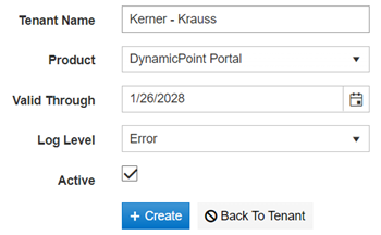 Protected: Product Tenant License Configuration Guide | DynamicPoint