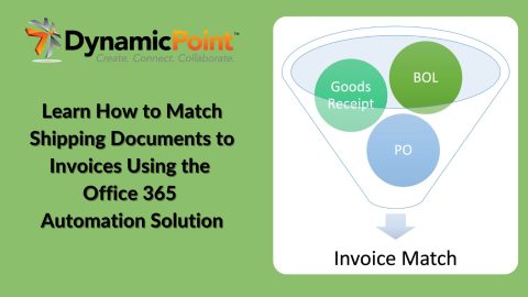 Match Shipping Documents to Invoices in Office 365