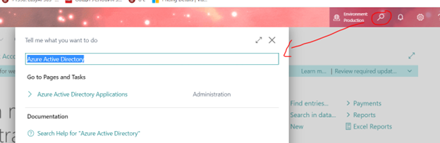 Portal and Business Central OAuth Authentication – Application ...