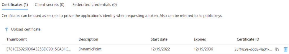 Azure App Authentication for All Products | DynamicPoint