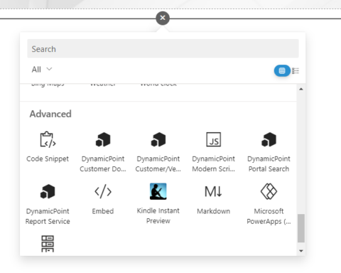DynamicPoint Portal Web Part | DynamicPoint