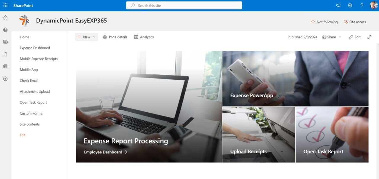 Expense Management Software for Microsoft 365 | EasyEXP365