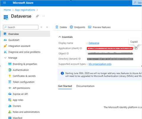 Portal & Dataverse OAuth: Application Permissions Setup